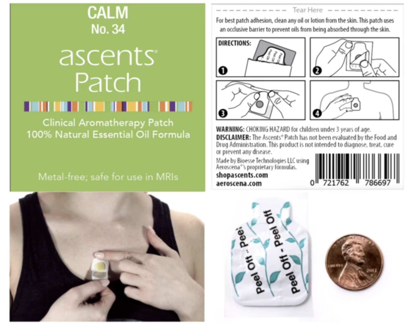 Aromatherapy Patches / Essential Oil Stickers